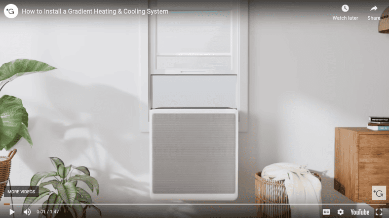 Assessing the Gradient Window Heat Pump